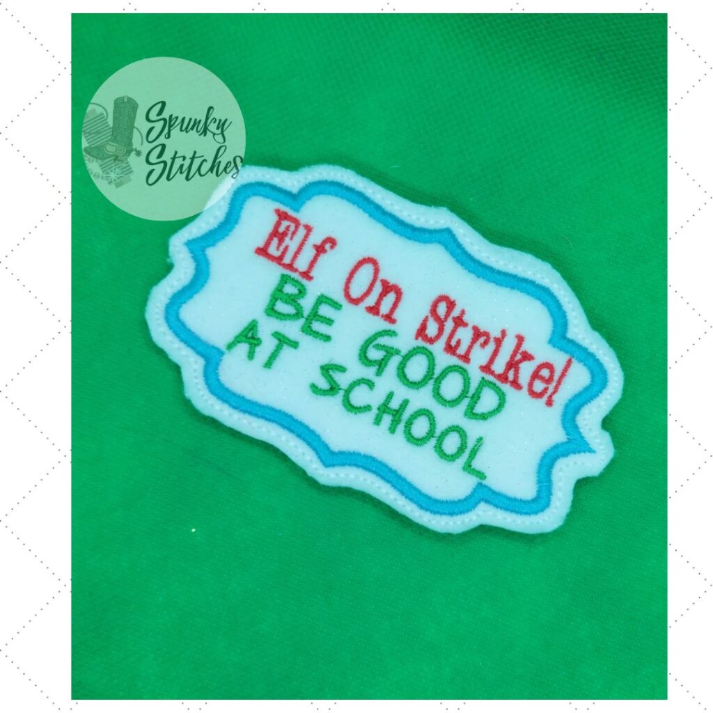 Elf Be Good At School Sign