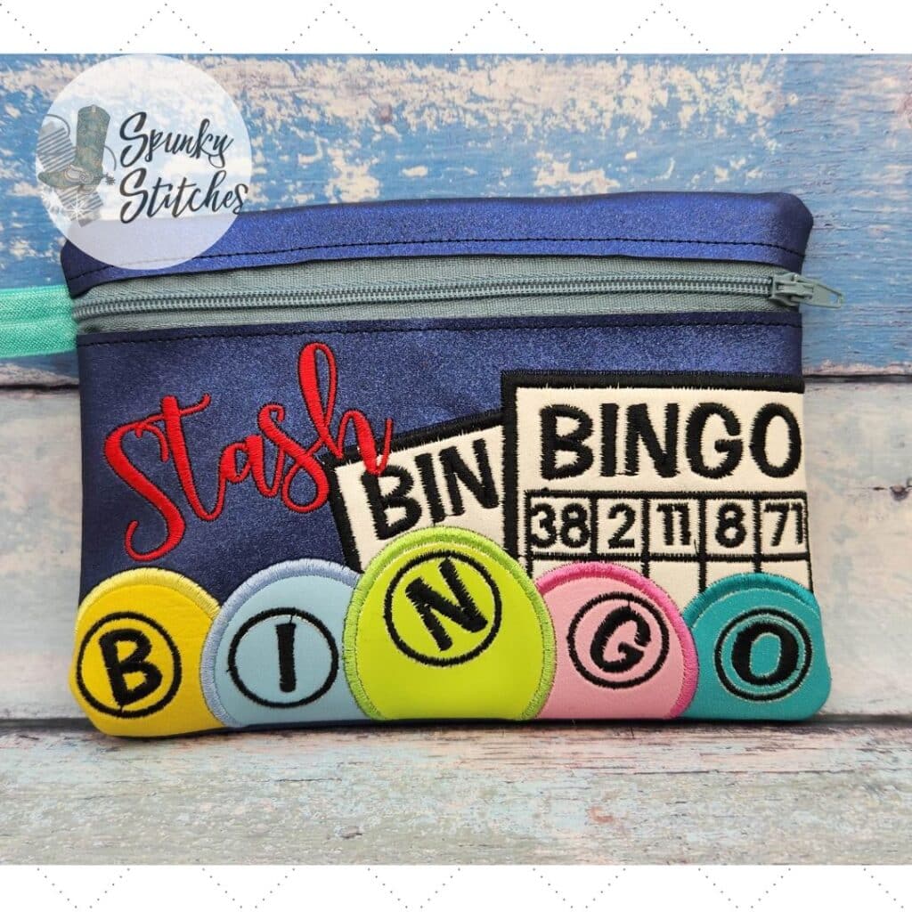 Bingo Stash Zipper Bag