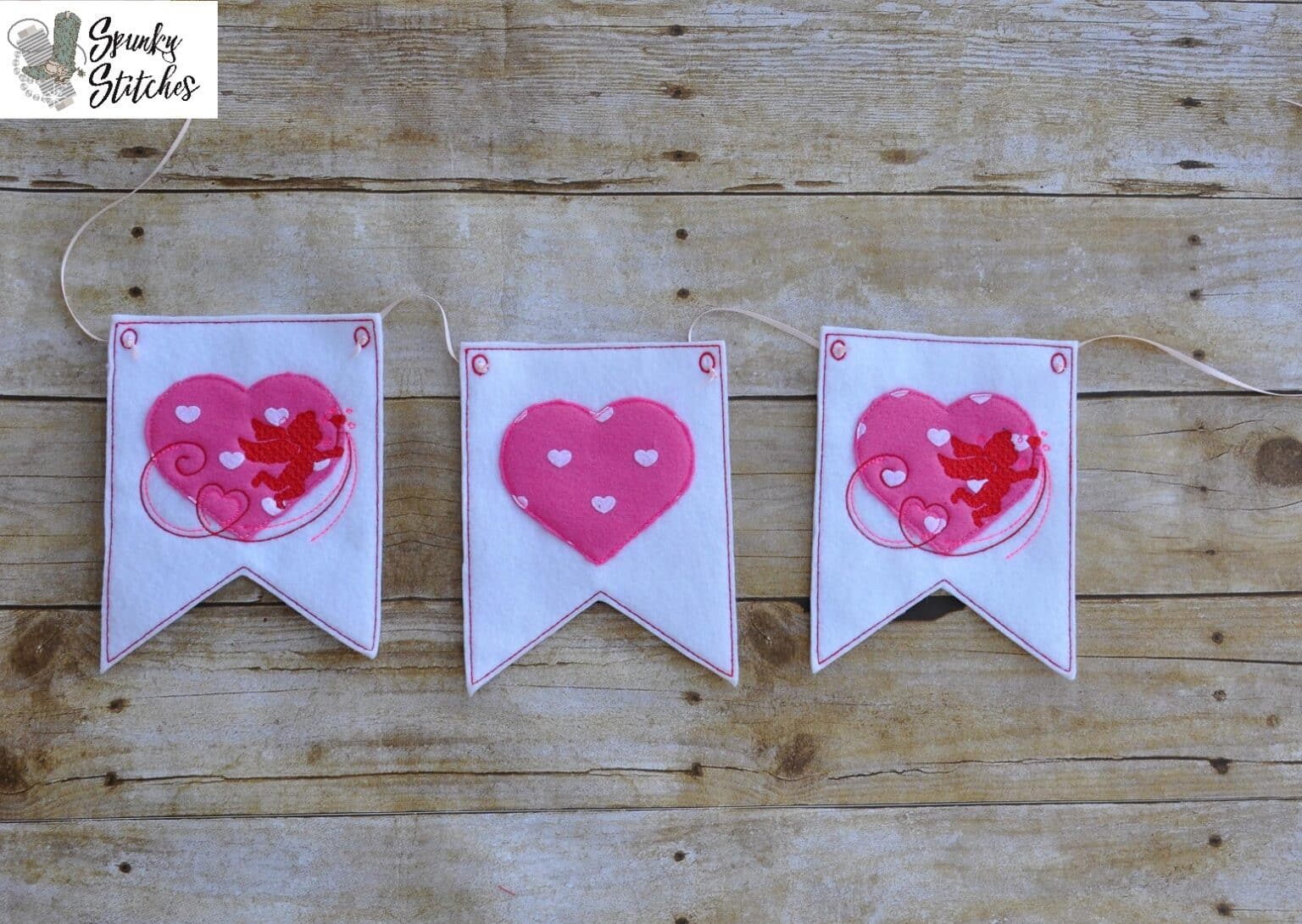 Cupid and Heart Banner