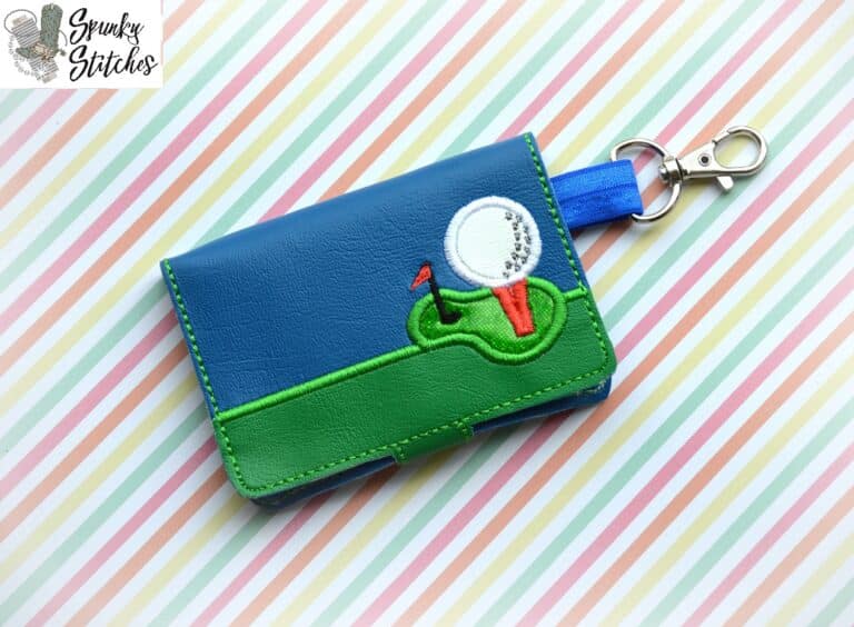 Golf Tee Mini Wallet
