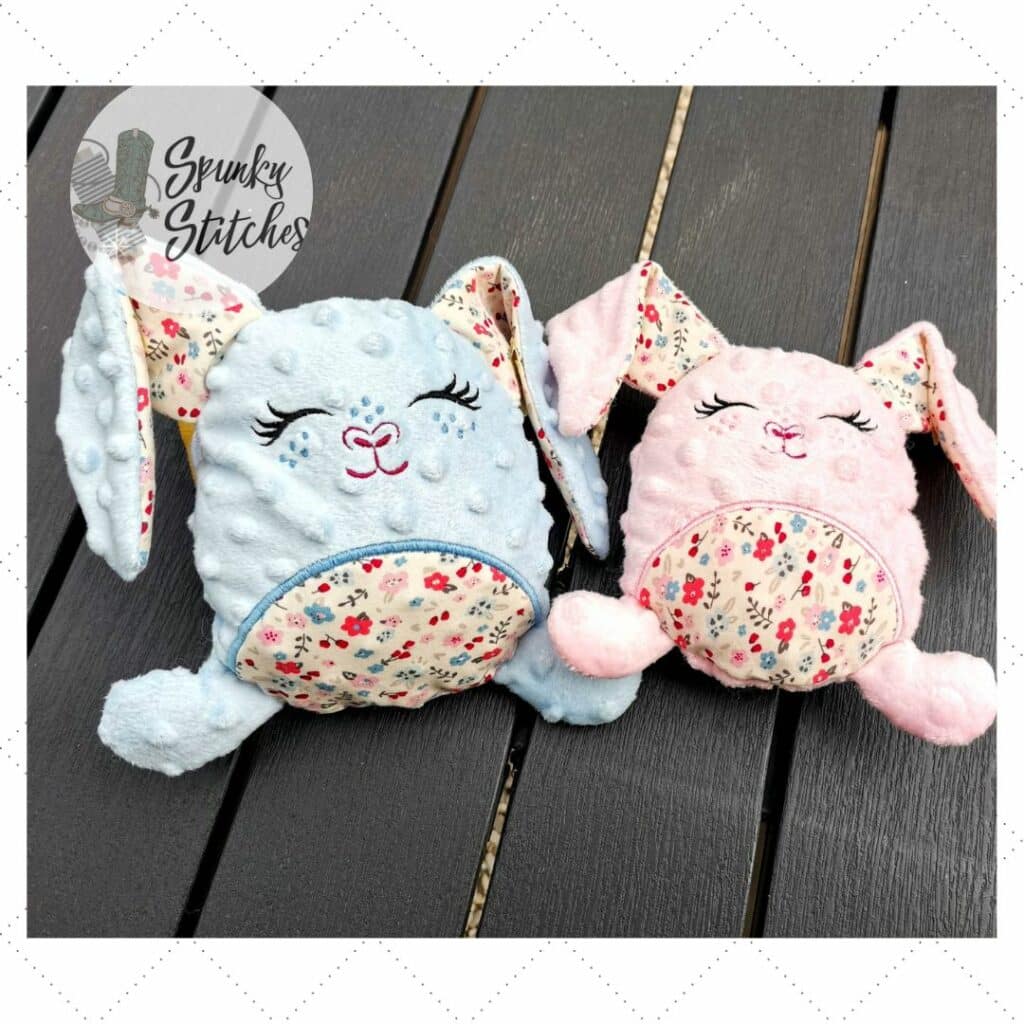 Closed Eye Bunny Stuffy