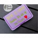 Go Sit On A Cactus Mini Zipper Wallet