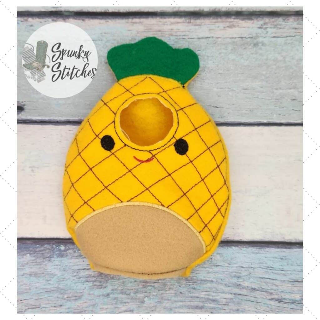 Squishy Pineapple Mini Notebook Cover