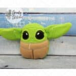 Baby Green Guy Stuffy