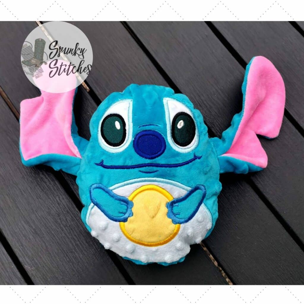 Blue Alien With An Egg Stuffy