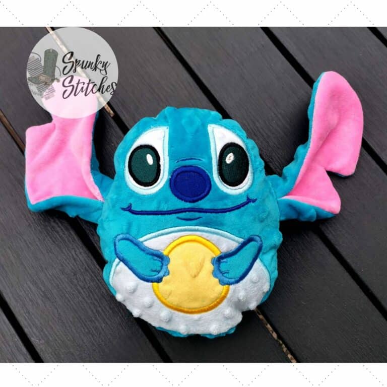 Blue Alien With An Egg Stuffy