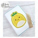 Squishy Pineapple Mini Notebook Cover