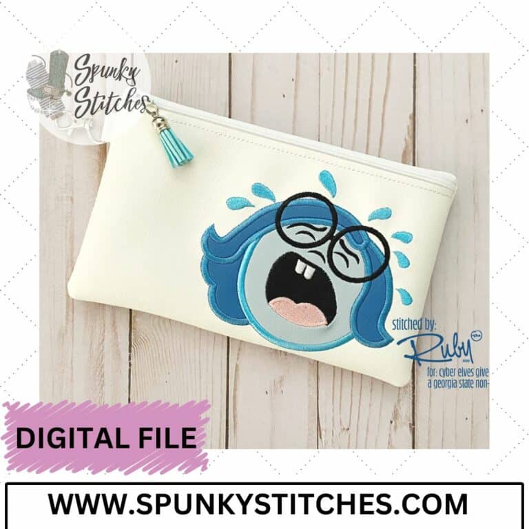 ISO Sad Tears Zipper Bag