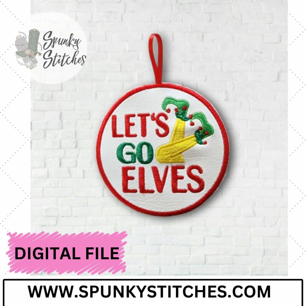 Let’s Go Elves Ornament
