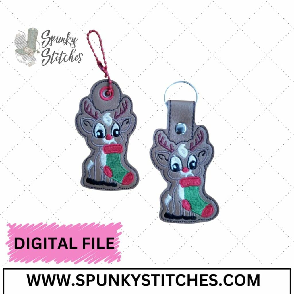 Grinch Please Key Fob and Zipper Pull