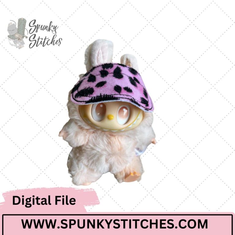 Bubu Monster Visor Digital Embroidery File